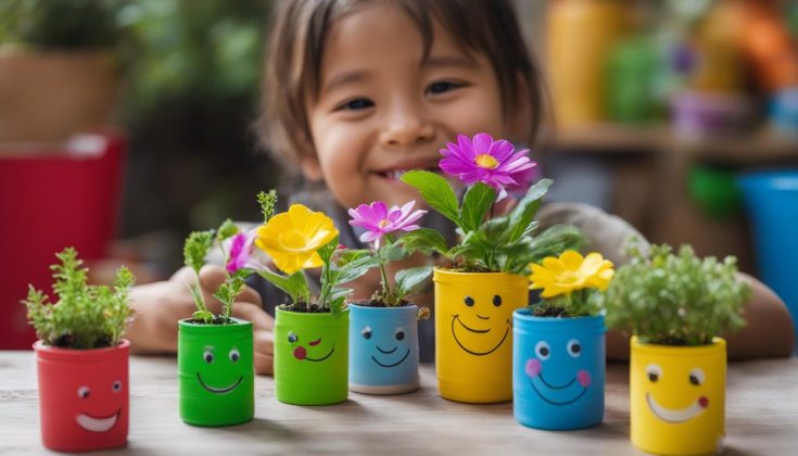 DIY Pot Bunga Unik dari Botol Bekas di Rumah